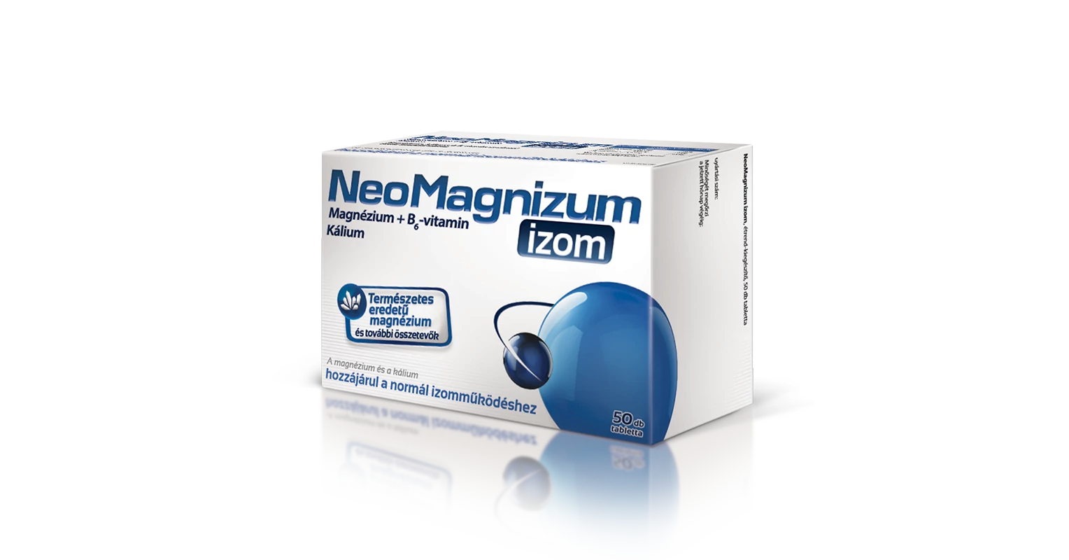 NeoMagnizum izom magnézium tabletta 50x - Aflofarm