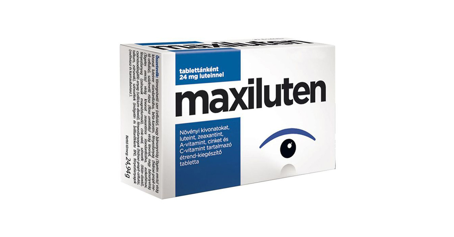 Maxiluten Lutein tabletta 60x - Aflofarm