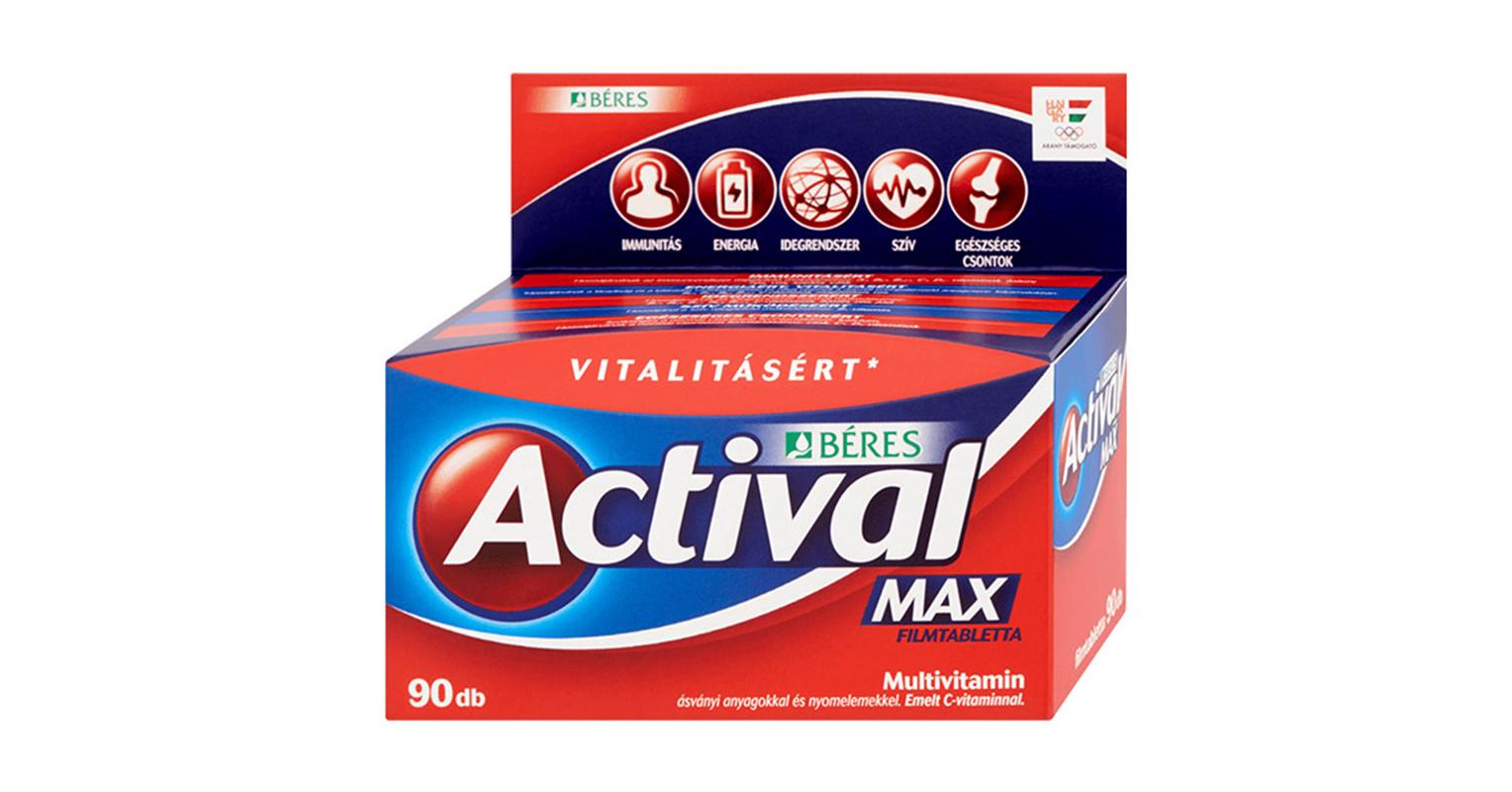 Actival Max filmtabletta 90x - Béres - Napi Vitamin