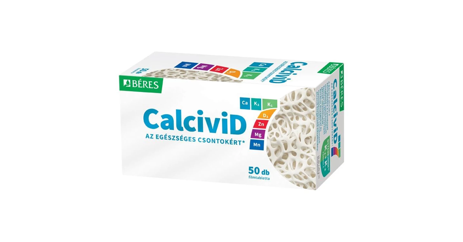 Béres Calcivid 7 filmtabletta 50x - Béres
