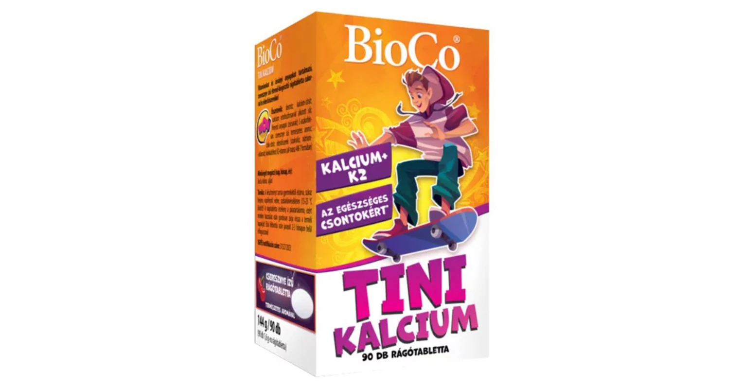 BioCo Tini kalcium rágótabletta 90x - Bioco