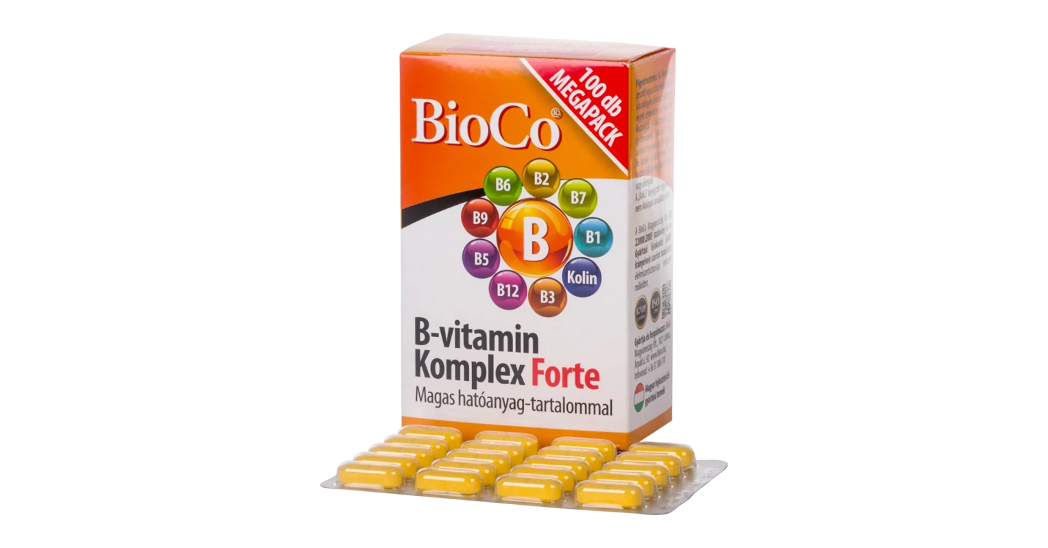 BioCo B-vitamin Komplex Forte tabletta 100x | Bioco | Napi Vitamin