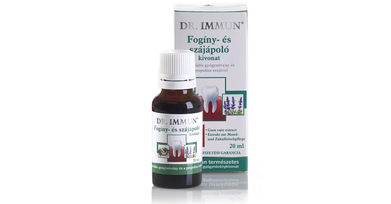 Dr. Immun fogíny és szájápoló kivonat 20ml - DR. IMMUN KFT.