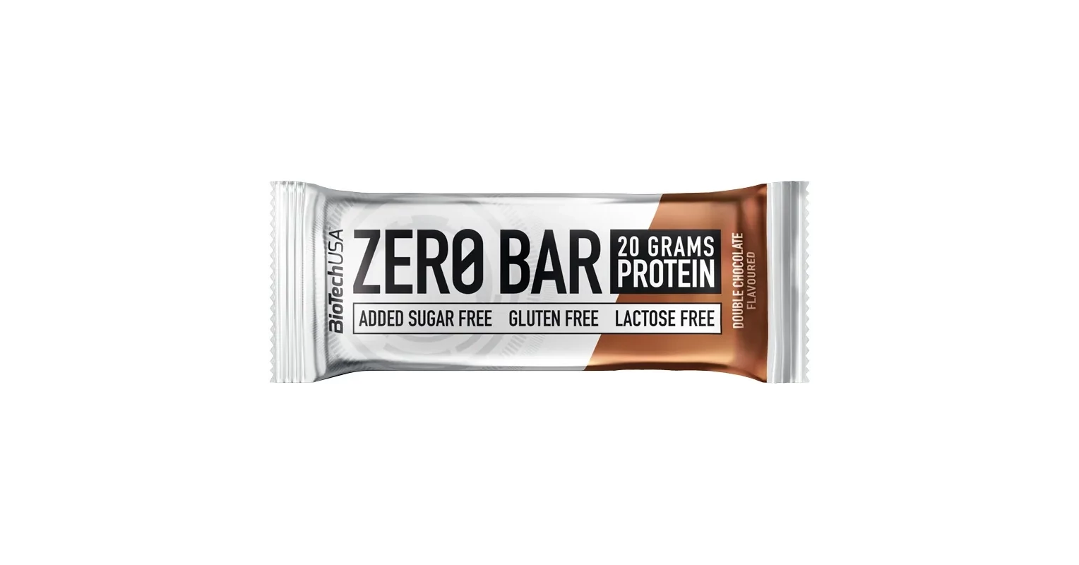 BioTech Zero Bar szelet duplacsoki 50g - KÖZELI LEJÁRAT - BioTechUSA Kft.