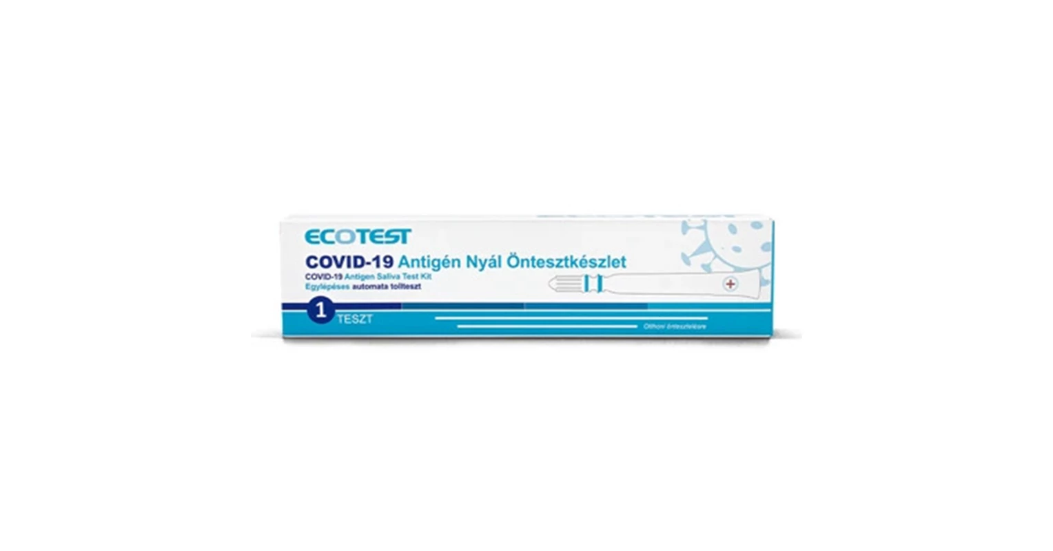 Ecotest Covid-19 Ag önellenőrző toll nyálteszt 1x | Elysium | Napi Vitamin