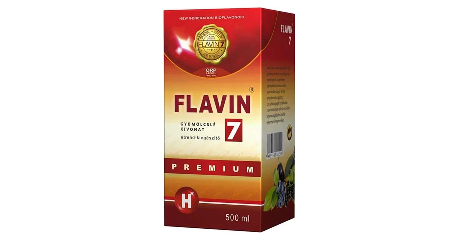 Flavin 7 prémium gyümölcslé kivonat 500ml - Slimbios Kft.