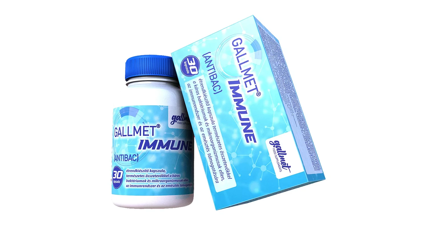 Gallmet Immune Antibac kapszula 30x - Gallmet