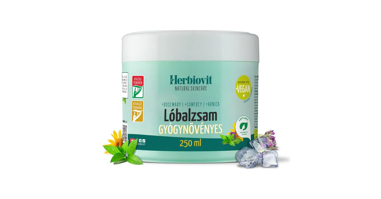 Herbiovit Gyógynövényes Lóbalzsam 250ml - Cupy Kft.
