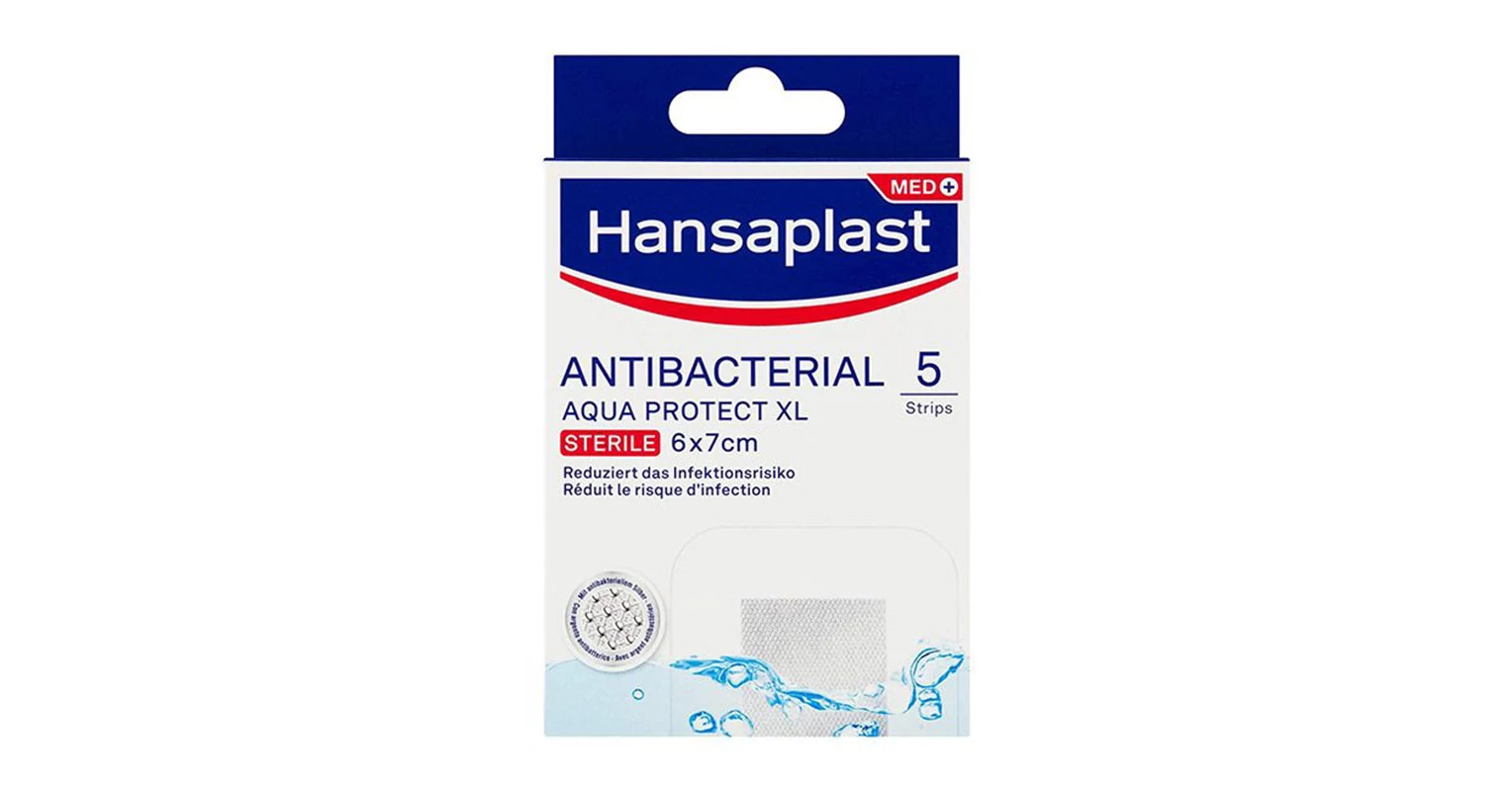 Hansaplast Med Aqua Protect sebtapasz XL 5x - Beiersdorf AG