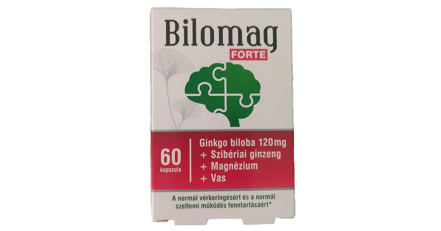 Bilomag FORTE Ginkgo 120mg kapszula 60x - Naturprodukt