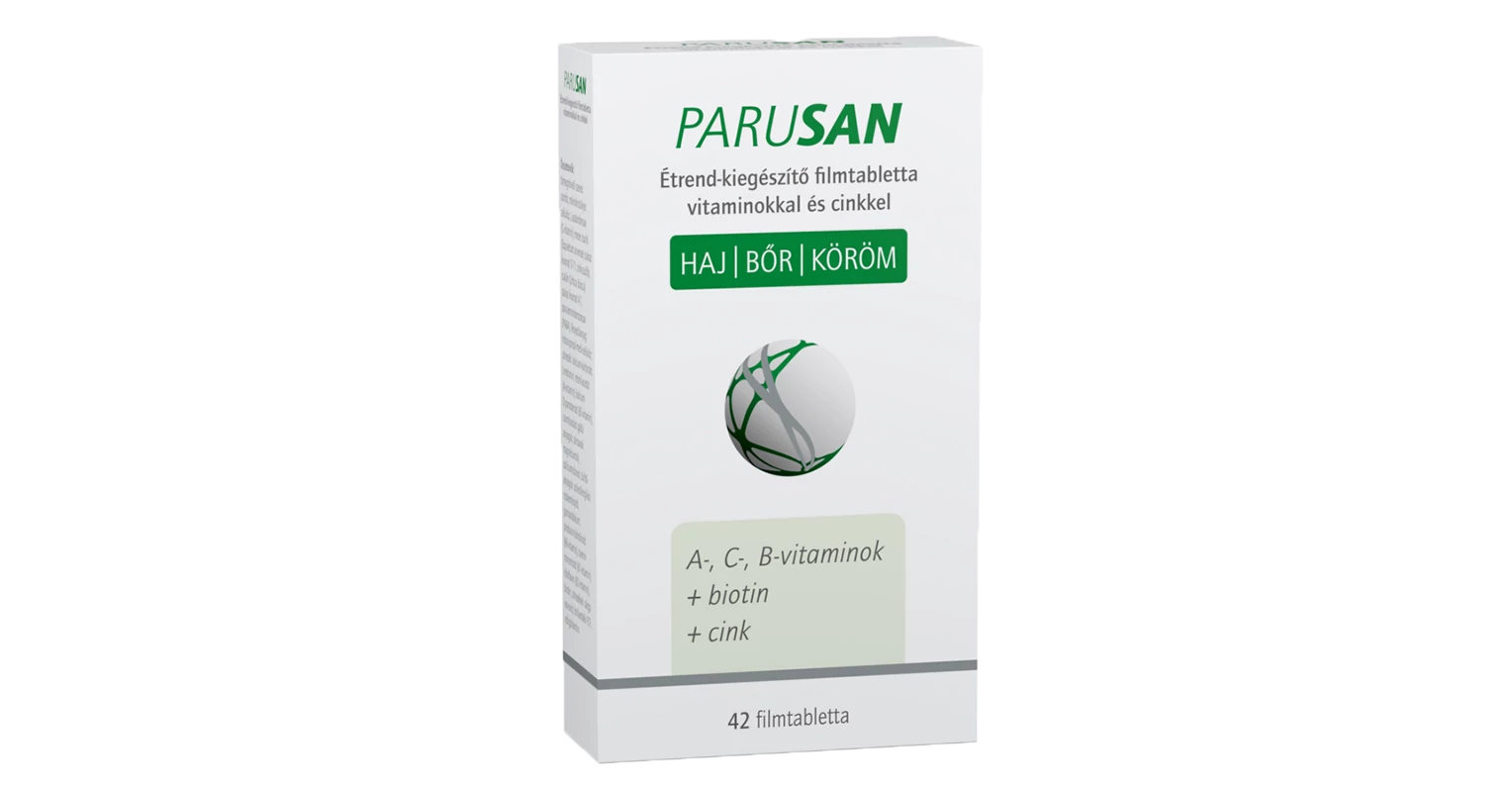 Parusan haj, bőr, köröm vitamin cinkkel filmtabletta 42x | Naturprodukt ...
