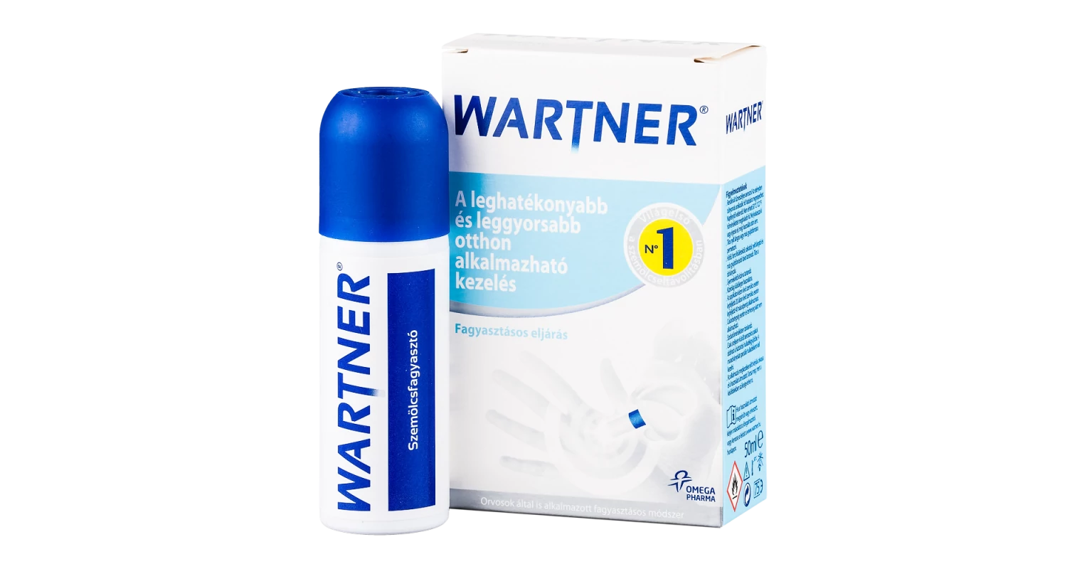 Wartner szemölcsfagyasztó spray 50ml - Omega Pharma