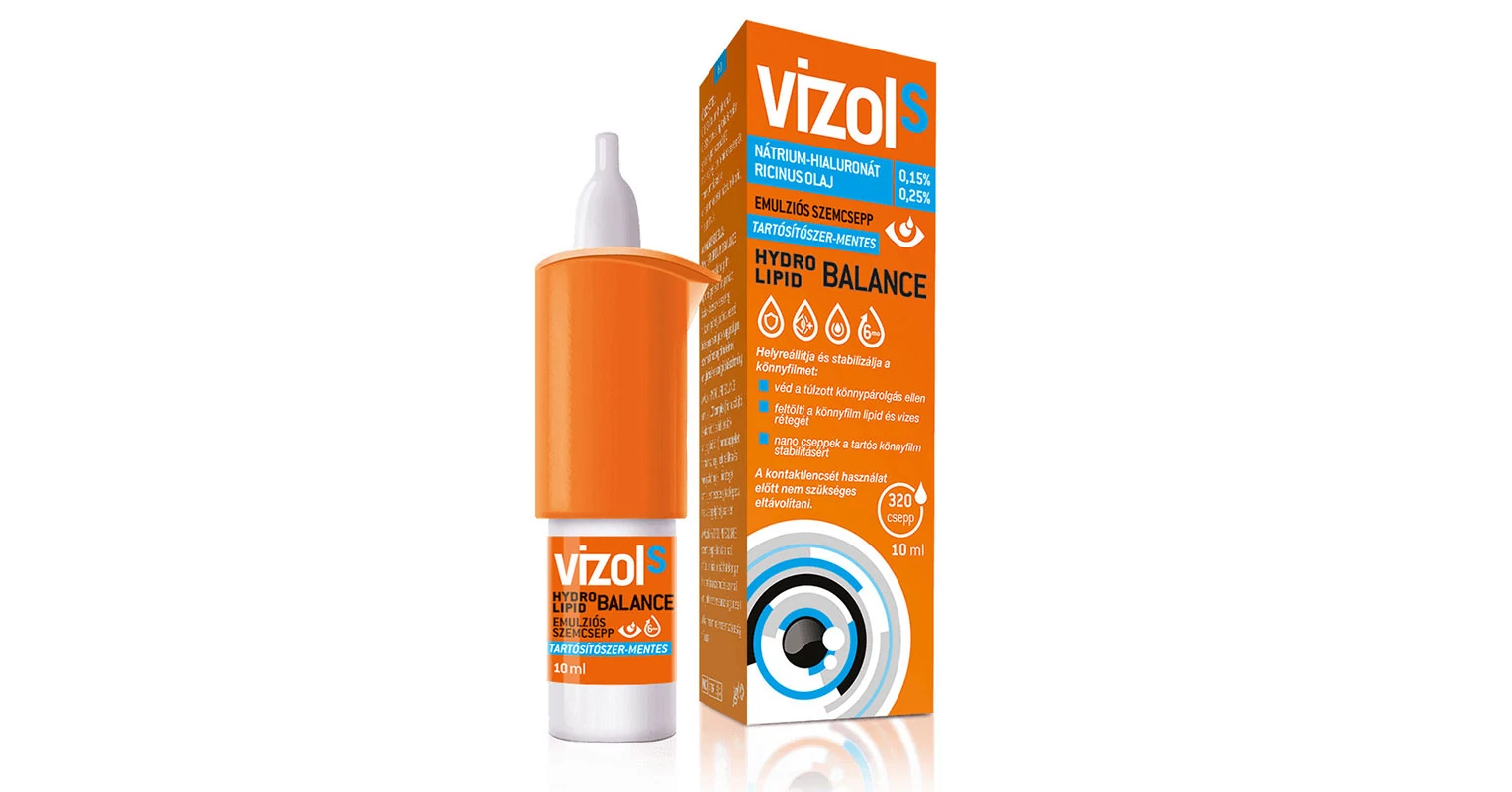 Vizol S Hydro Lipid Balance szemcsepp 10ml - Penta Pharma Kft.