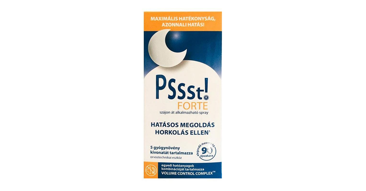 Pssst! Forte horkolásgátló spray 25ml - Simply You - Napi Vitamin
