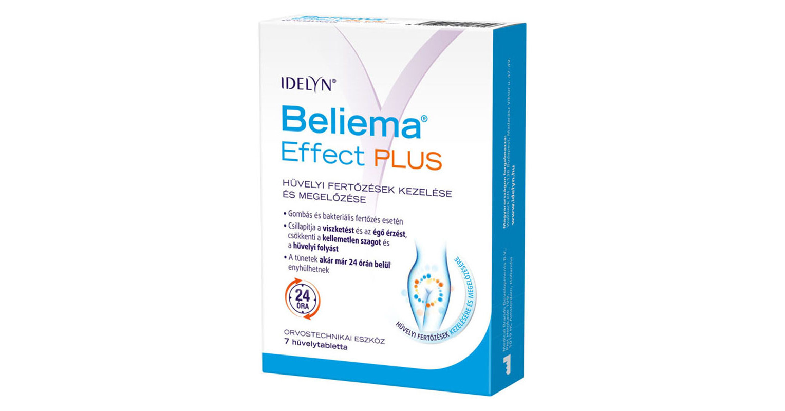 Idelyn Beliema Effect Plus hüvelytabletta 7x - Walmark - Napi Vitamin