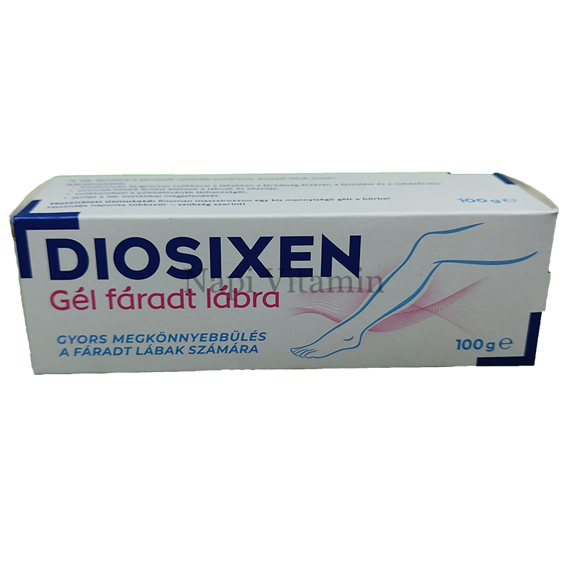 Diosixen gél fáradt lábra 100g - Bausch Health Magyarország Kft. - Napi ...