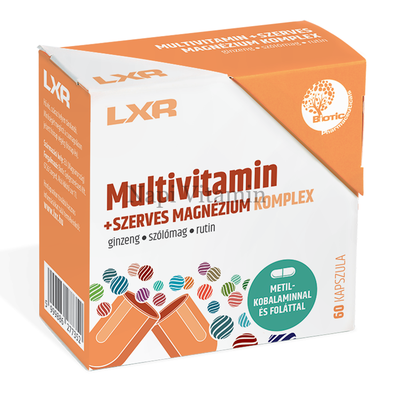 LXR Multivitamin Komplex kapszula 60x - Biotic Gyógyszerészeti Kft ...